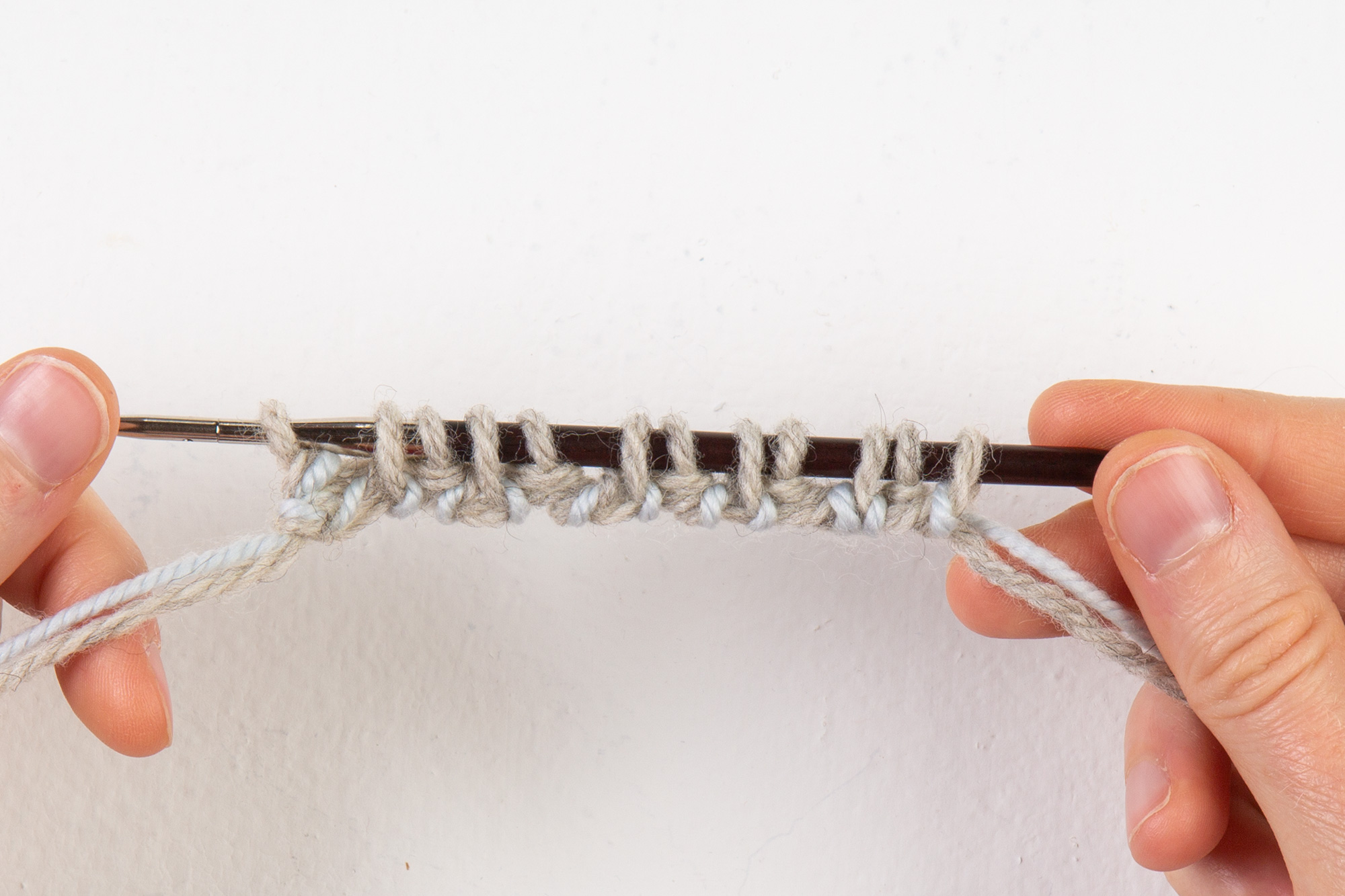 Tutorial: Long Tail Tubular Cast On - KnitPicks Staff Knitting Blog